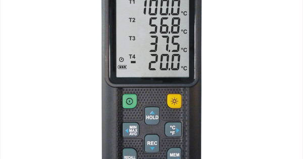 Thermometer 4 Channels Datalogger
