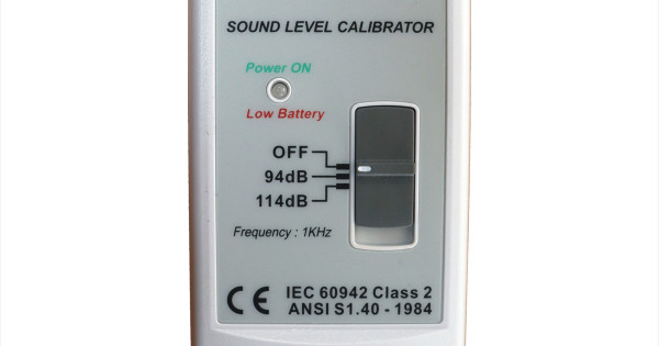 Sound Level Calibrator